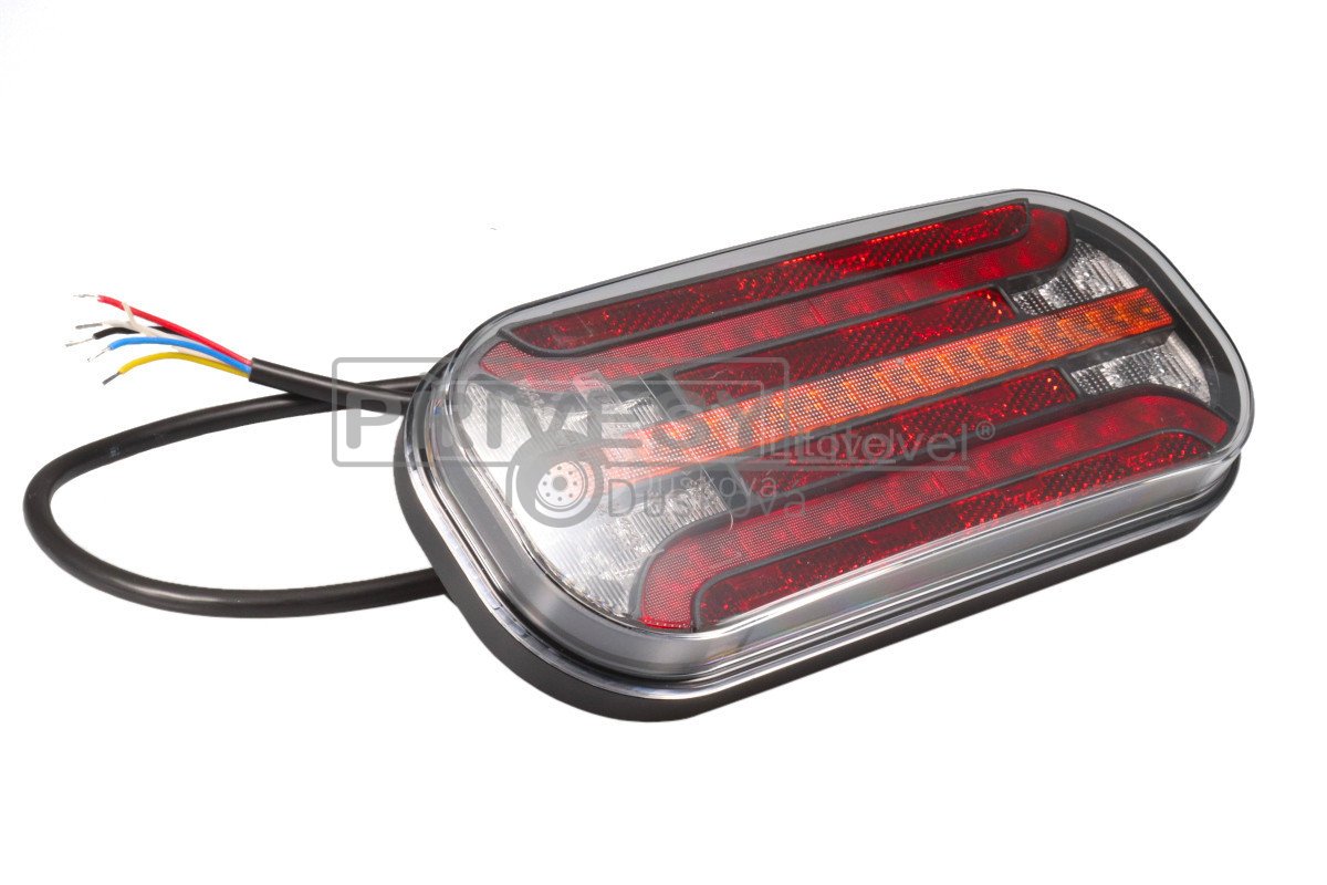 Svítilna Fristom FT-230 sdružená LED 12-36V, L/P-BL/BR/KO/ML, dynamický ...